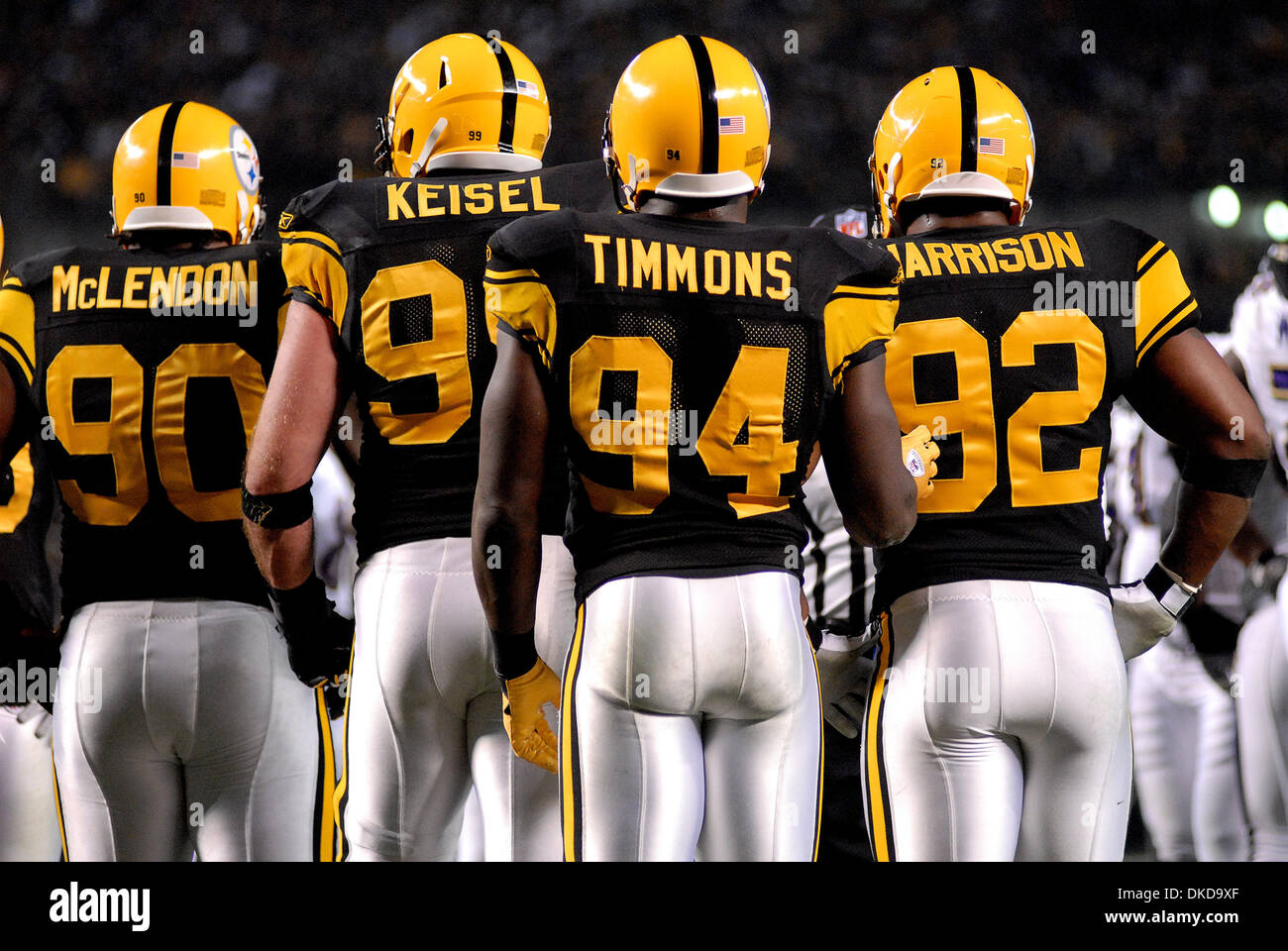 Pittsburgh steelers line up hi-res stock photography and images - Alamy