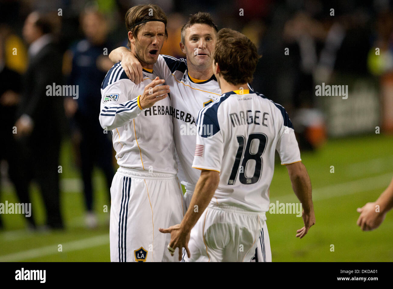 Nov. 6, 2011 - Carson, California, U.S - Los Angeles Galaxy forward ...