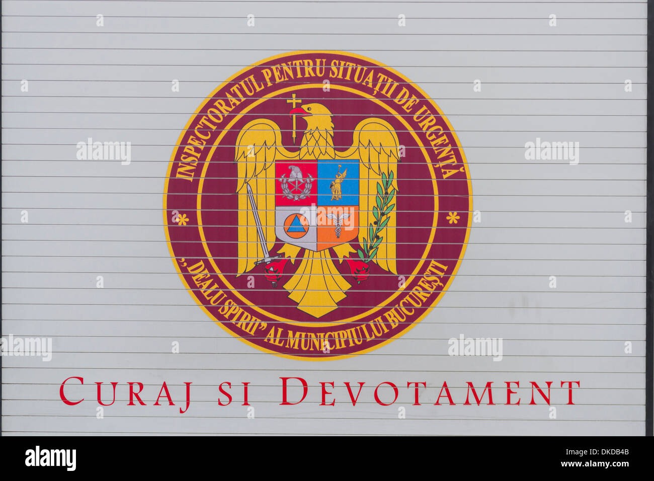Romanian Firefighters Coat of arms - December 1st, Parade on Romania's ...