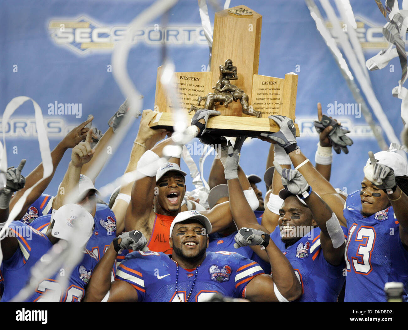 Sec championship trophy hi-res stock photography and images - Alamy