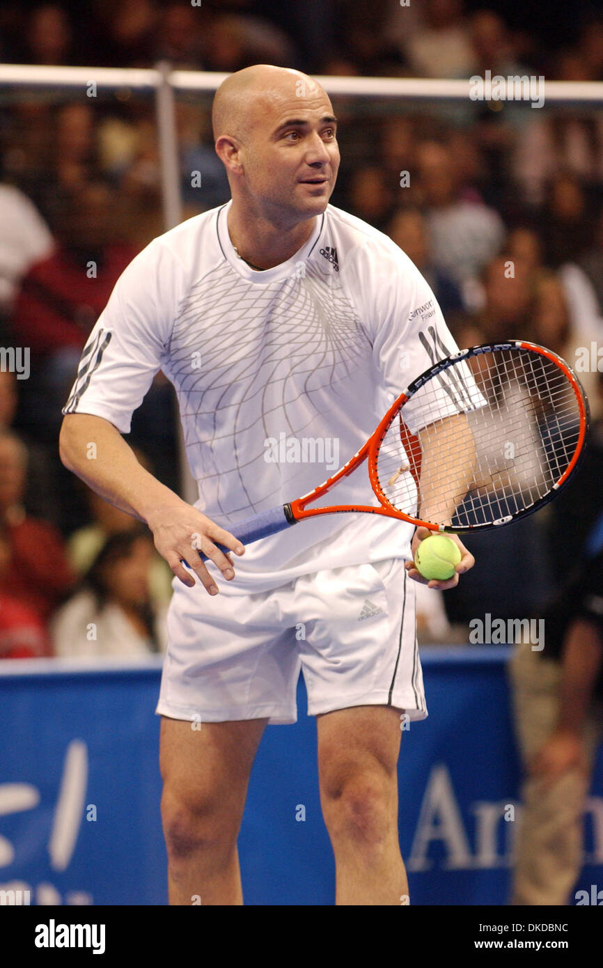 Dec 07, 2006; Norfolk, VA, USA; Legendary Tennis Player ANDRE AGASSI ...