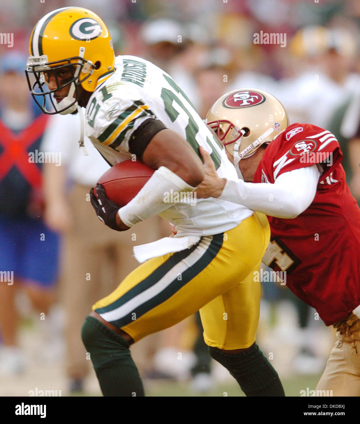 Dec 10, 2006; San Francisco, CA, USA; NFL Football: Green Bay Packers ...