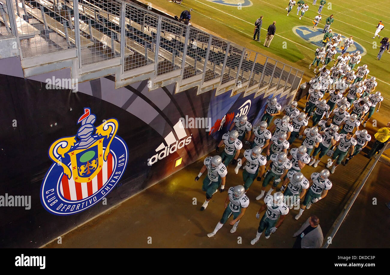 Dec 16, 2006; Carson, CA, USA; The De La Salle football team exits the ...