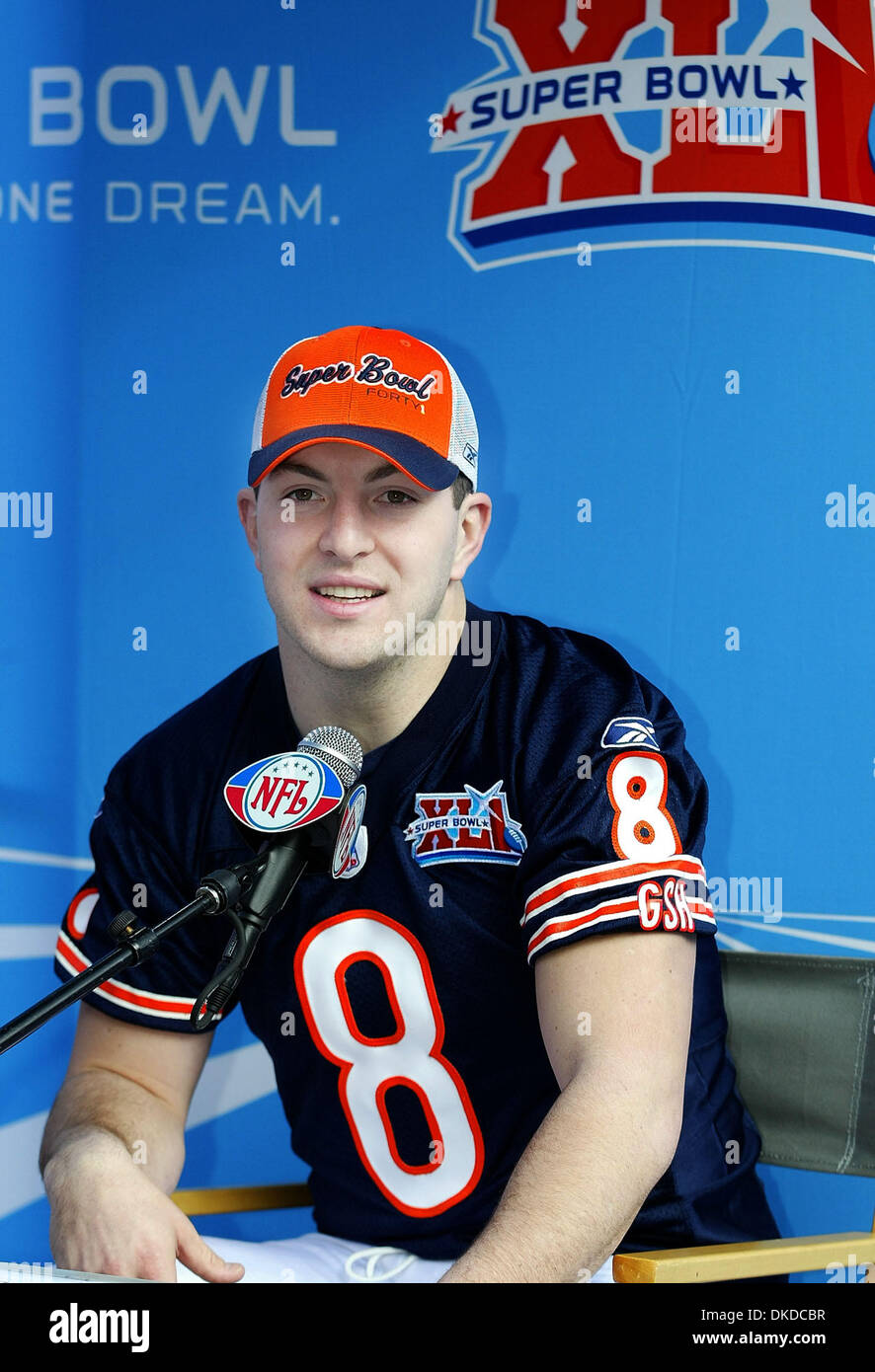 Chicago bears quarterback rex grossman hi-res stock photography and ...