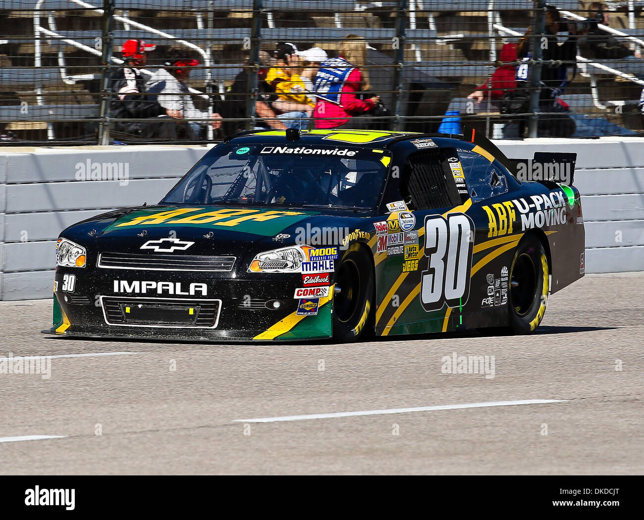 Nov. 5, 2011 - Fort Worth, Texas, U.S - Nationwide Series driver James ...
