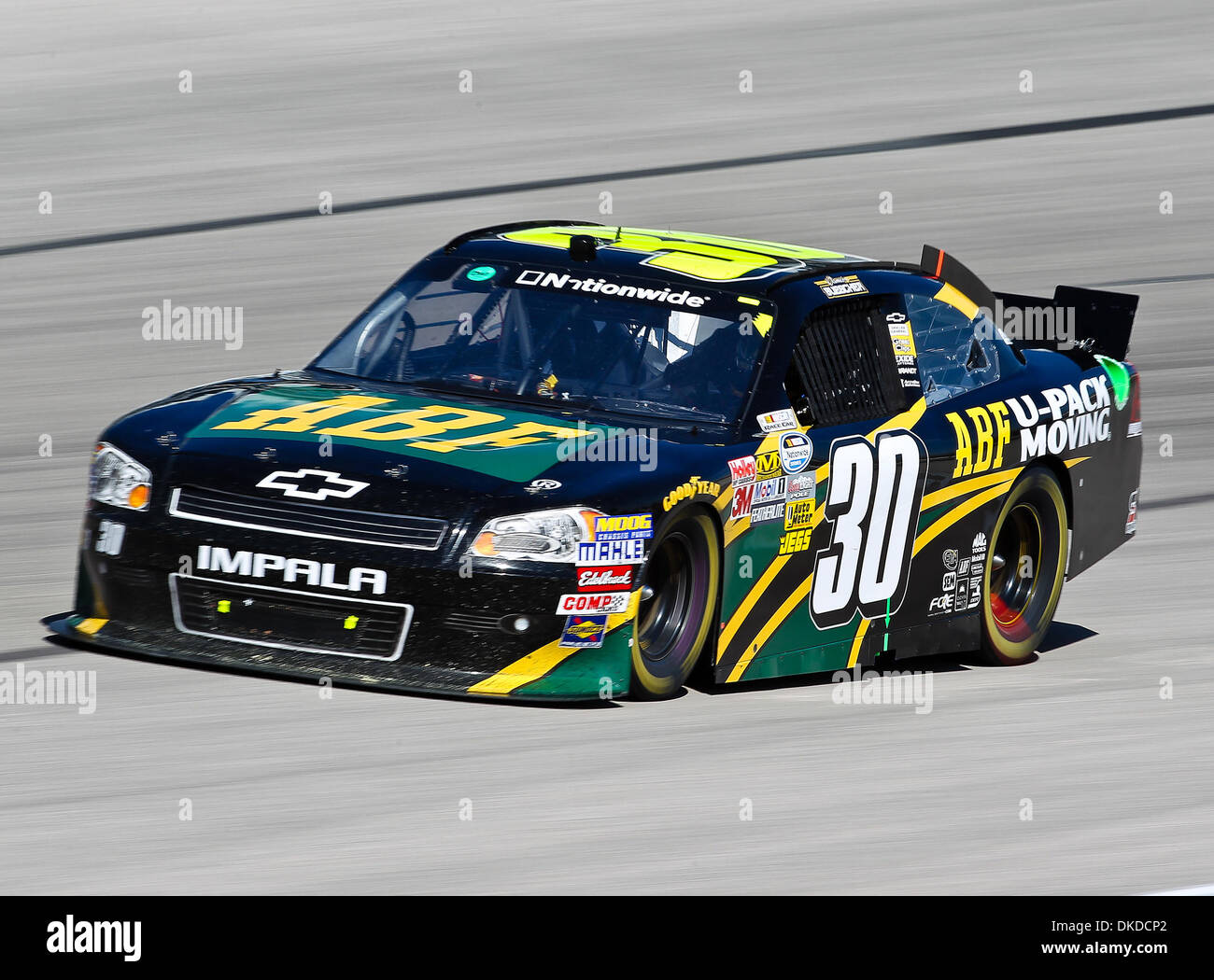 Nov. 5, 2011 - Fort Worth, Texas, U.S - Nationwide Series driver James ...