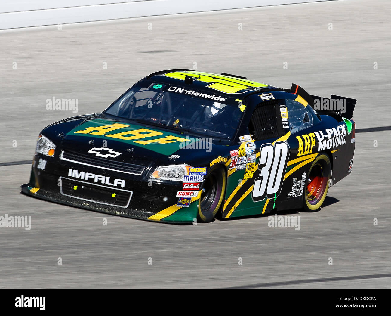 Nov. 5, 2011 - Fort Worth, Texas, U.S - Nationwide Series driver James ...