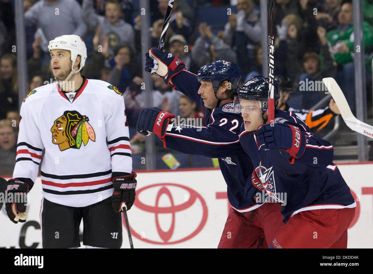 Nov. 10, 2011 - Columbus, Ohio, U.S - Columbus Blue Jackets left wing ...