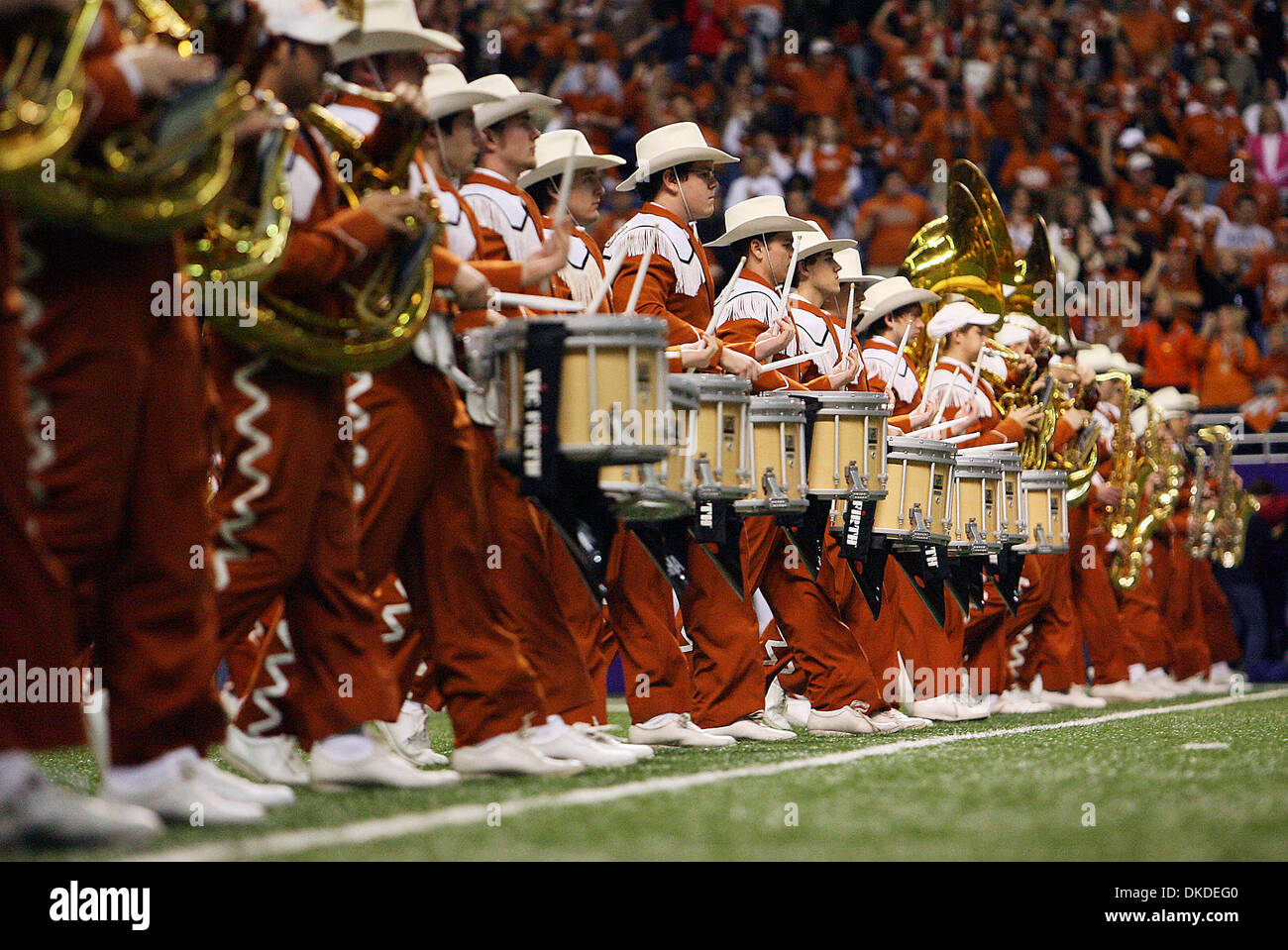 University texas longhorns marching band hi-res stock photography and ...