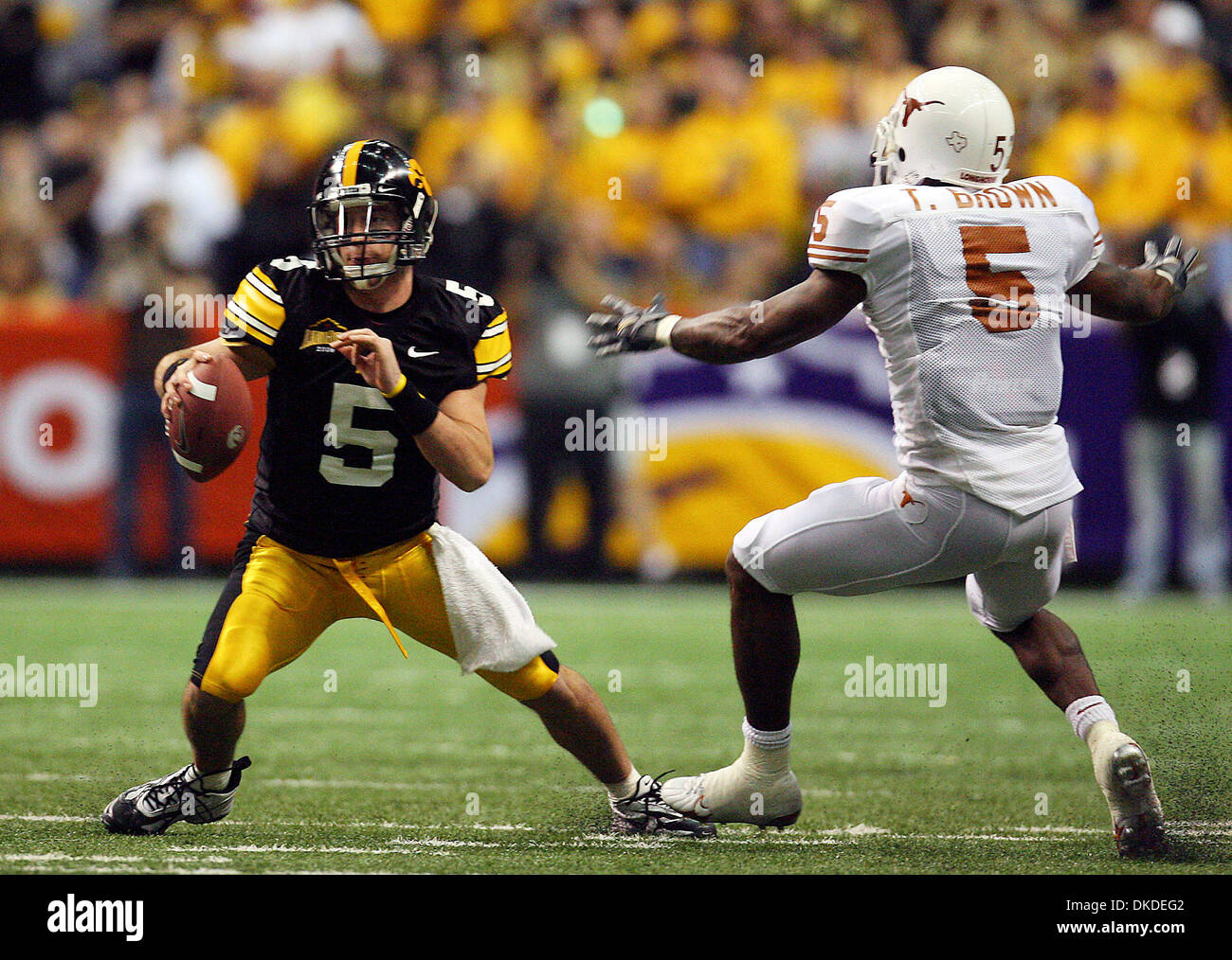 Dec 30, 2006; San Antonio, TX, USA; NCAA Football: Iowa Hawkeyes' Drew ...