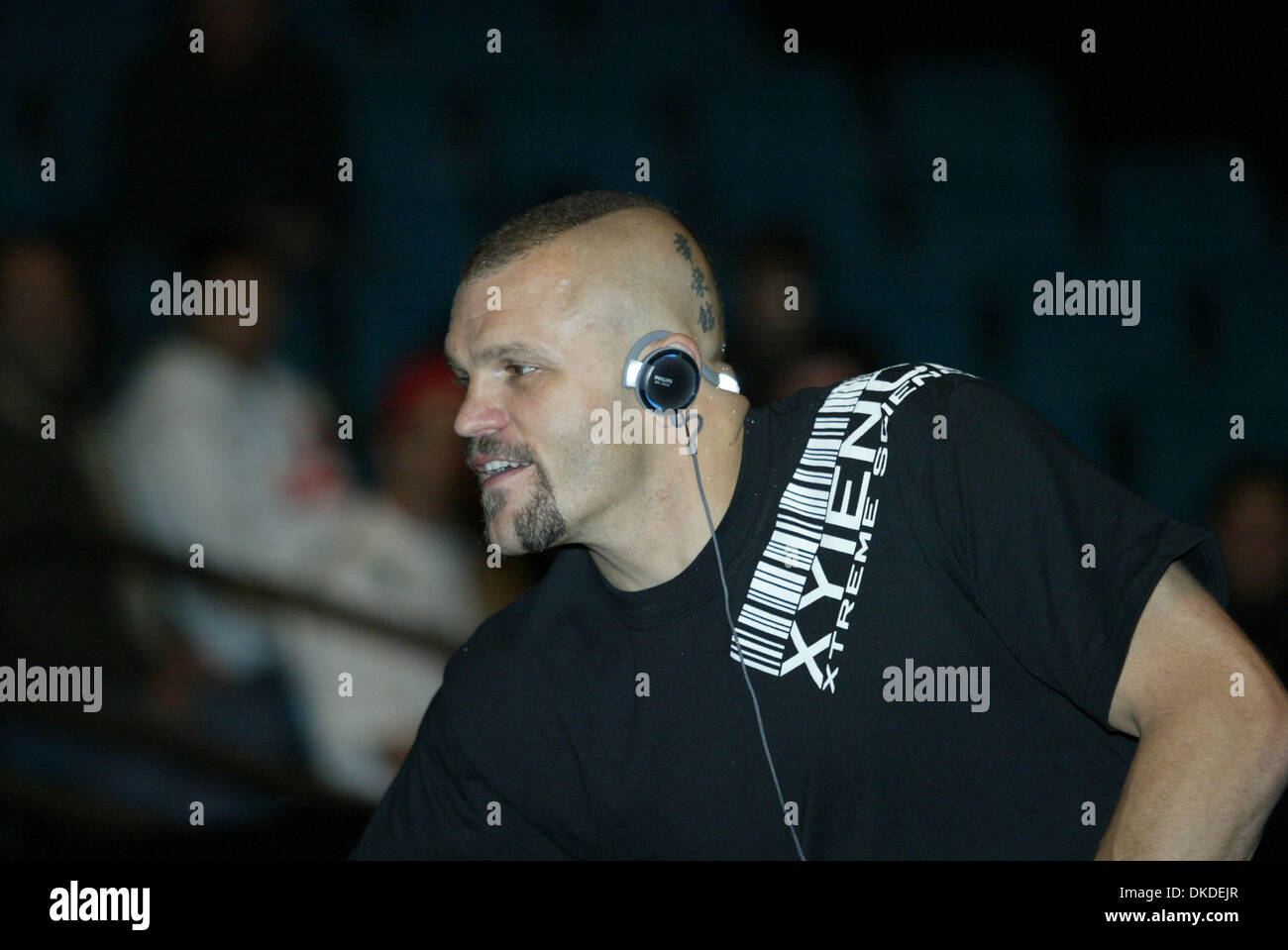 Dec 30, 2006; Las Vegas, NV, USA; CHUCK 'THE ICEMAN' LIDDELL during the ...