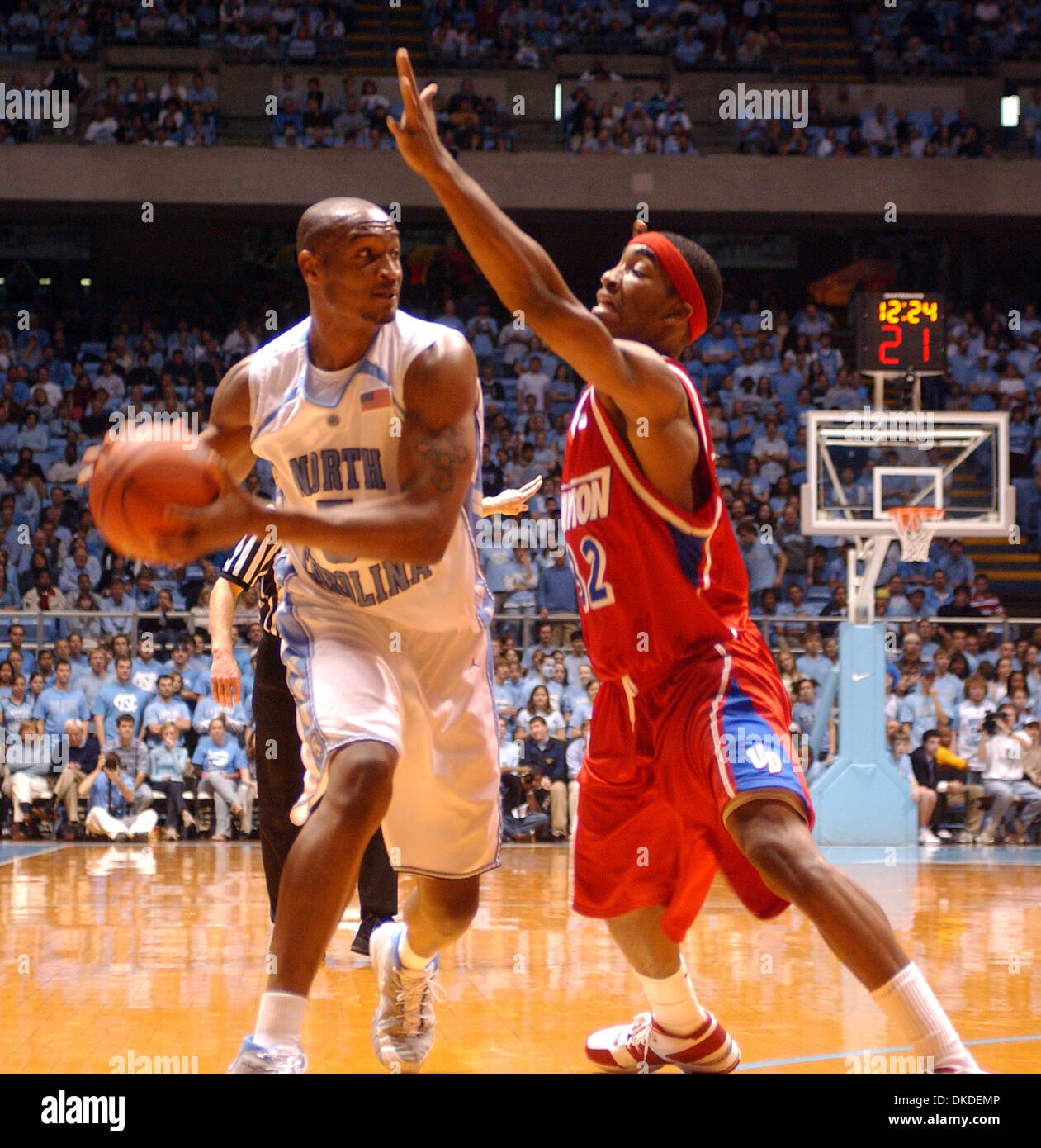 Dec 31, 2006; Chapel Hill, NC, USA; NCAA College Basketball: Carolina ...