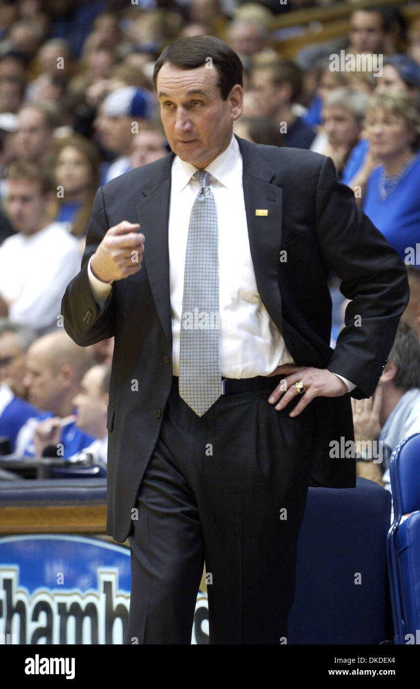 Duke university coach hi-res stock photography and images - Alamy