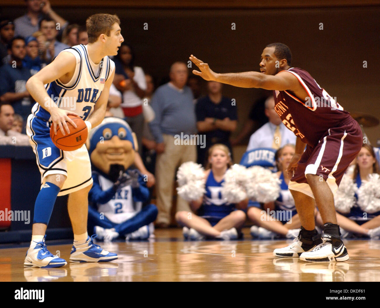 Jan 06, 2007; Durham, NC, USA; NCAA College Basketball Durham Blue ...