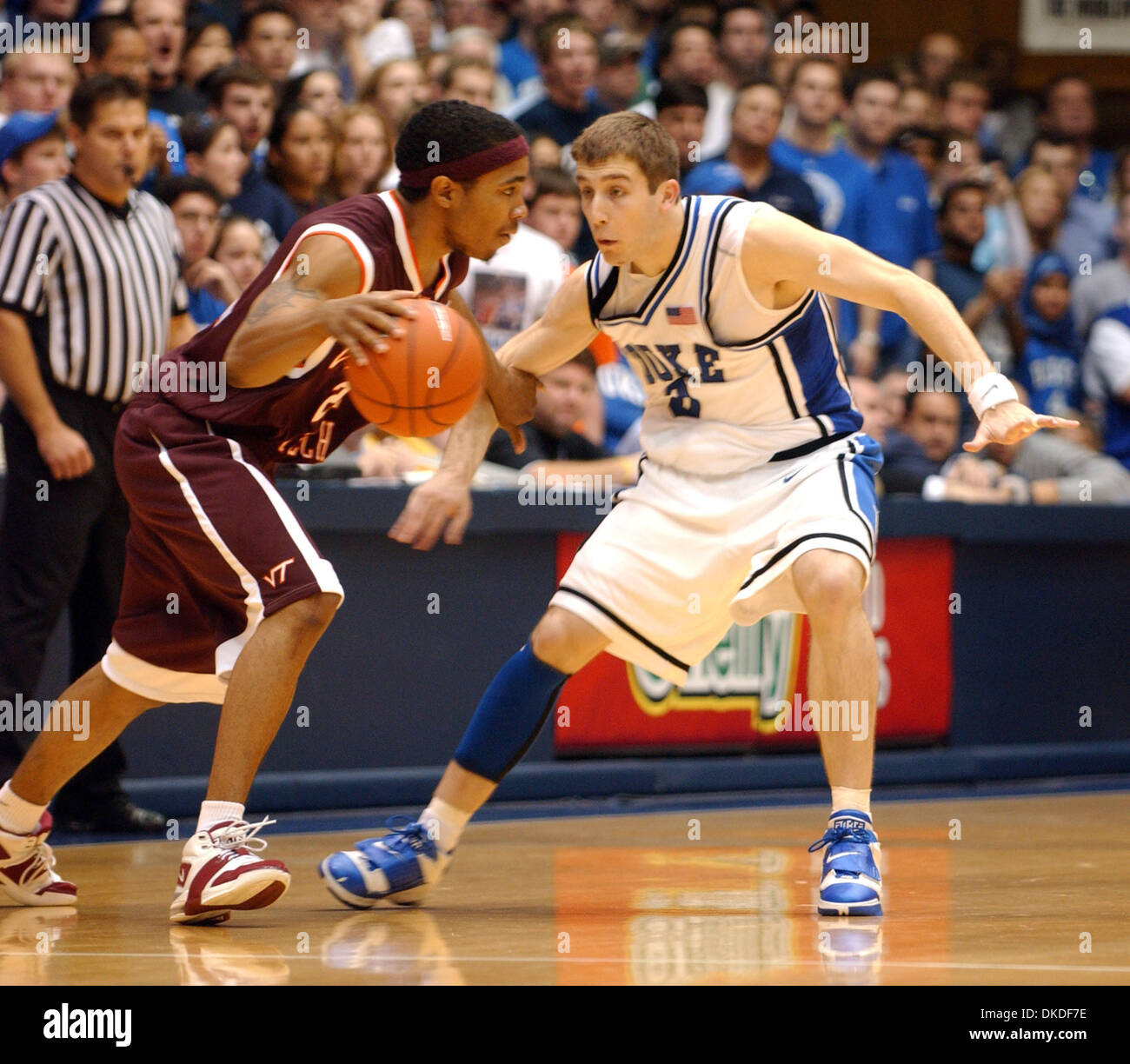 Jan 06, 2007; Durham, NC, USA; NCAA College Basketball Durham Blue ...