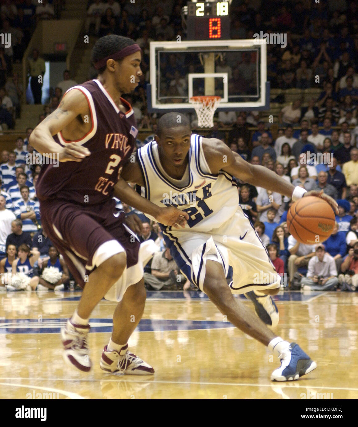 Duke blue devils cameron indoor stadium durham basketball hi-res stock ...