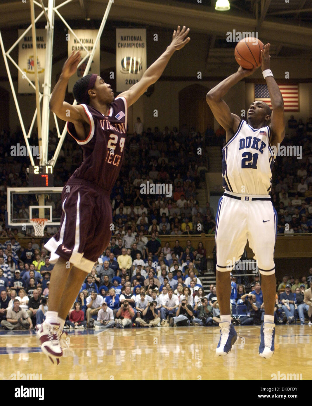 Jan 06, 2007 - Durham, NC, USA - NCAA College Basketball Durham Blue ...