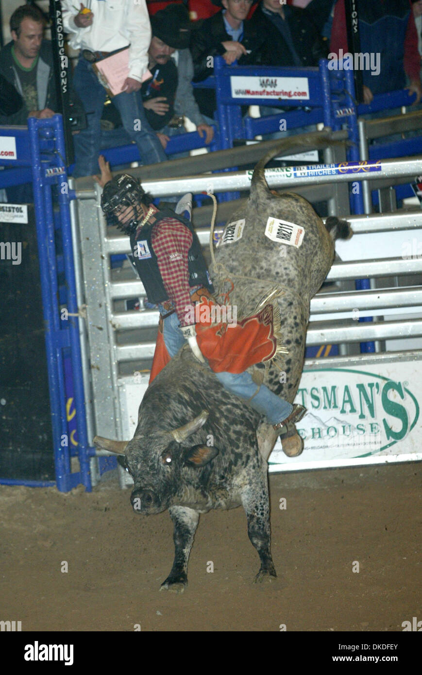 Jan 06, 2007 - Las Vegas, NV, USA - A cowboy competes at The South ...