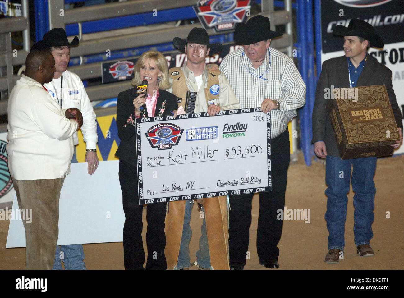 Jan 06, 2007 - Las Vegas, NV, USA - KOLT MILLER poses for photo after ...