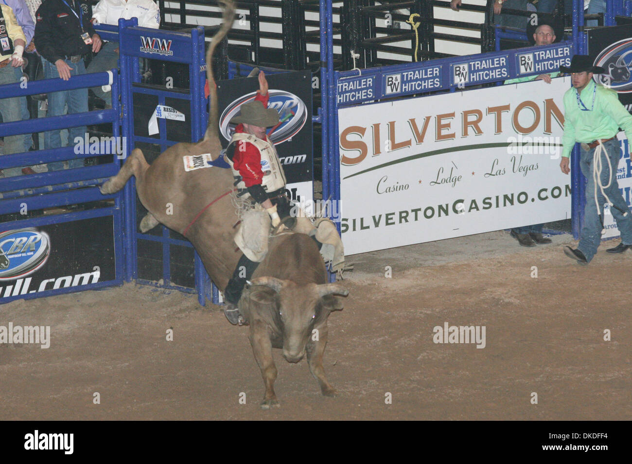Jan 06, 2007 - Las Vegas, NV, USA - A cowboy competes at The South ...