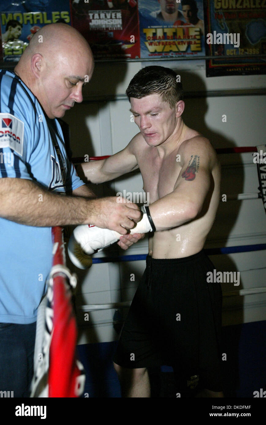 Jan 08, 2007 - Las Vegas, NV, USA - Boxer RICKY HATTON from Manchester ...