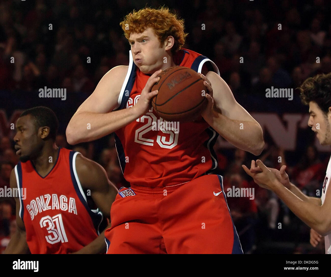 Jan 15, 2007 - Moraga, CA, U.S.A - Gonzaga Bulldogs DAVID PENDERGRAFT ...