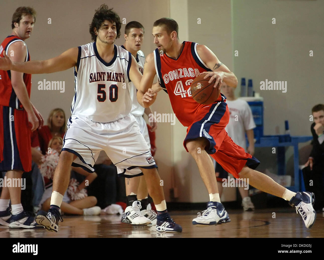 Jan 15, 2007 - Moraga, CA, U.S.A - St. Mary's Gaels OMAR SAMHAN, #50 ...