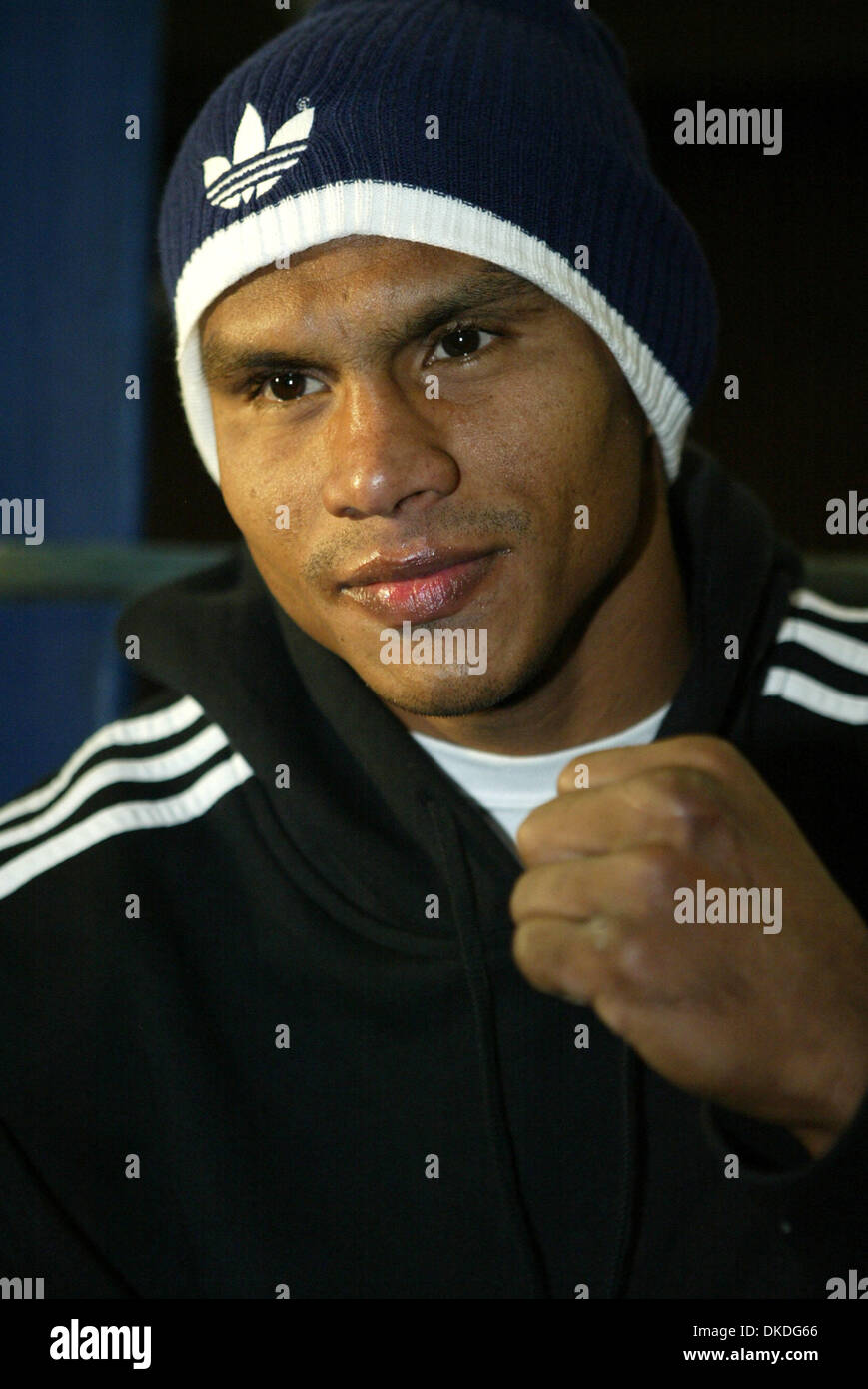 Jan 16, 2007; Las Vegas, NV, USA; JUAN URANGO at the Top Rank Gym in ...