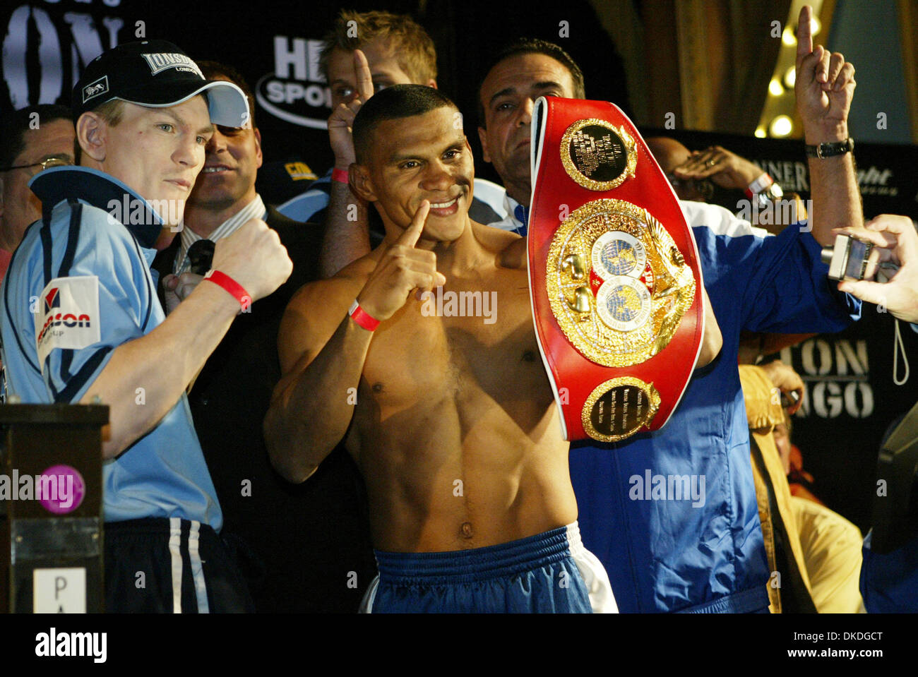 Jan 19, 2007; Las Vegas, NV, English Fighter Ricky 'Hitman' Hatton at ...