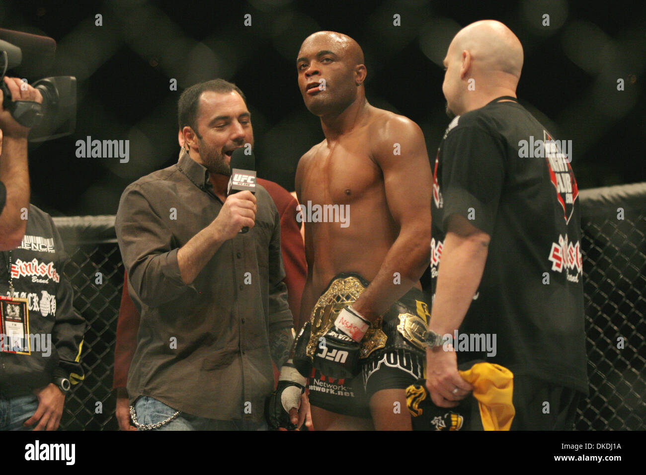 Feb 03, 2007; Las Vegas, NV, USA; Travis Lutter, who did not make ...