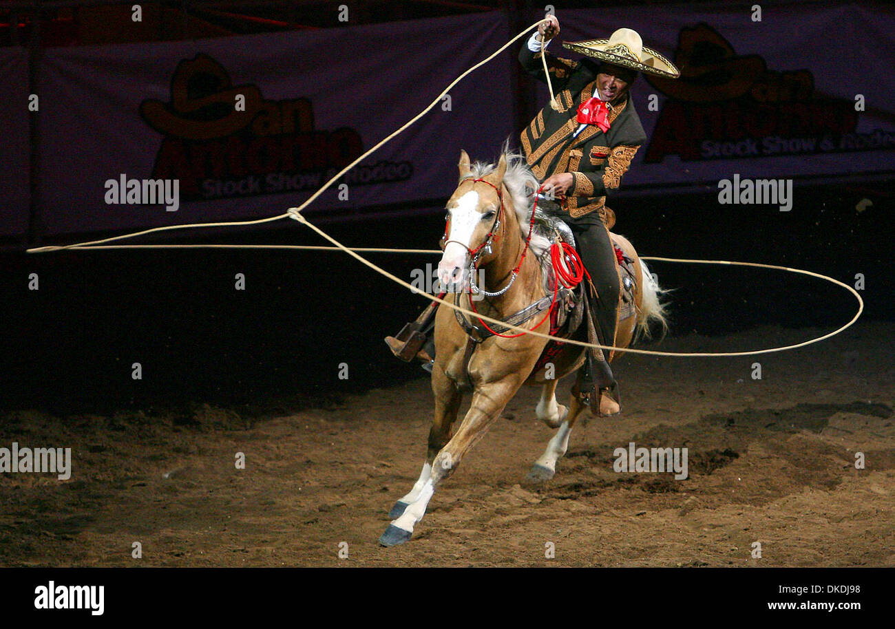 Feb 06, 2007 - San Antonio, TX, USA - CHARRO GERARDO "JERRY" DIAZ, from ...