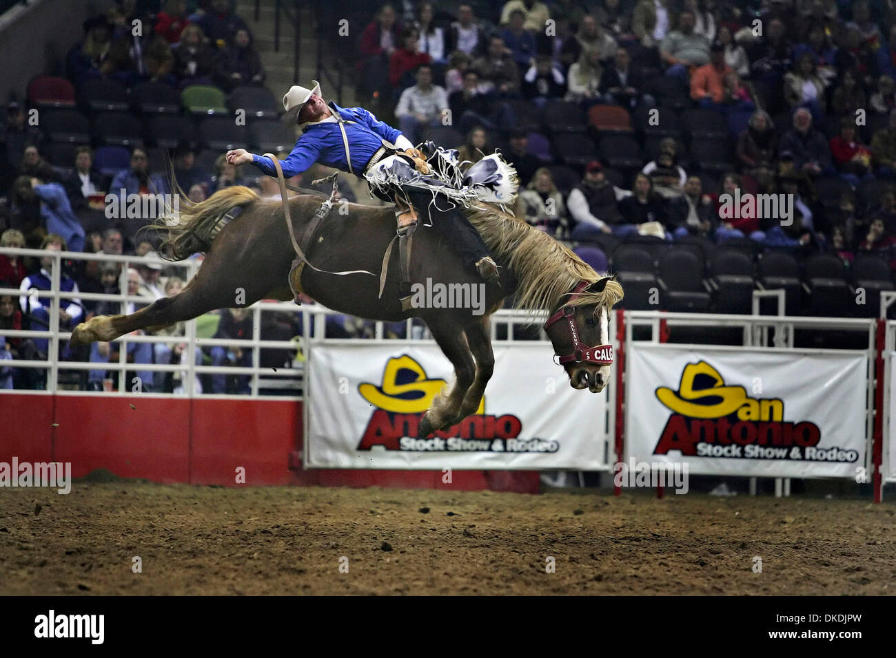 Feb 14, 2007 - San Antonio, TX, USA - KELLY TIMBERMAN of Mills, WY ...