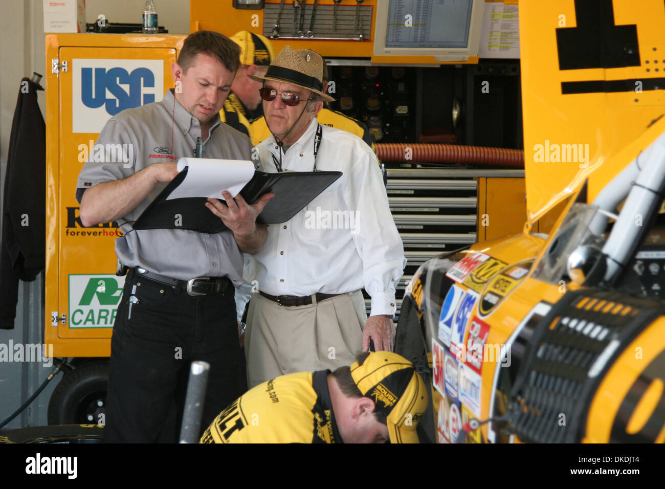 Feb 14, 2007 - Daytona Beach, FL, USA - NASCAR: Team owner JACK ROUSCH ...