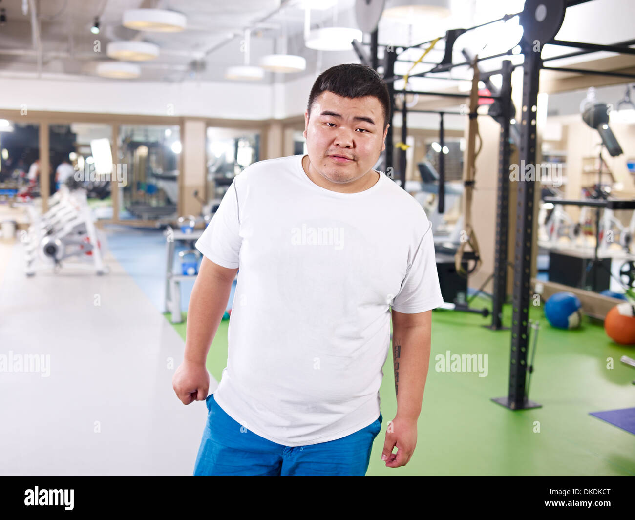 Fat chinese man hi-res stock photography and images - Alamy