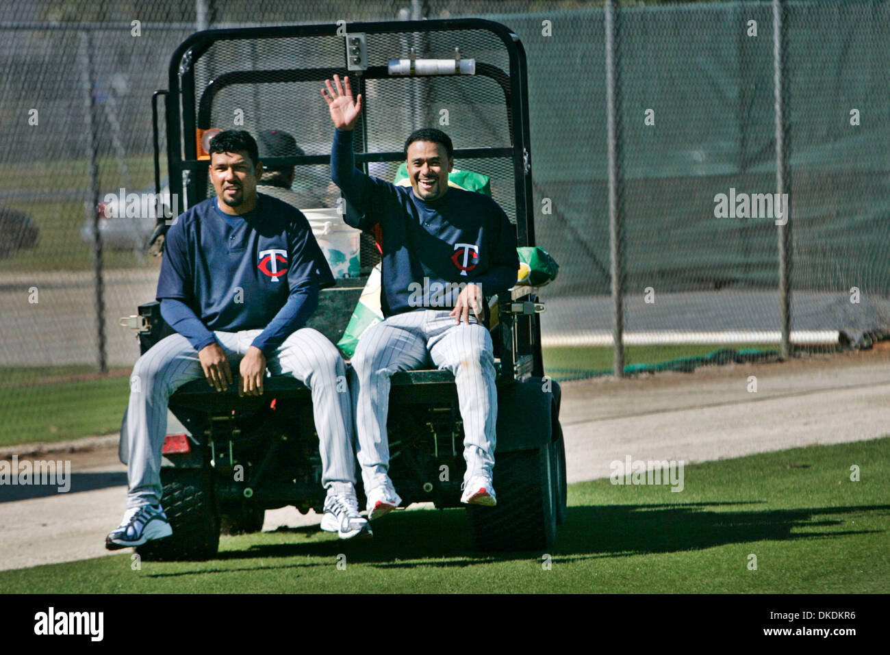 Feb 20, 2007 - Fort Myers, FL, USA - Minnesota Twins pitcher JOHAN ...