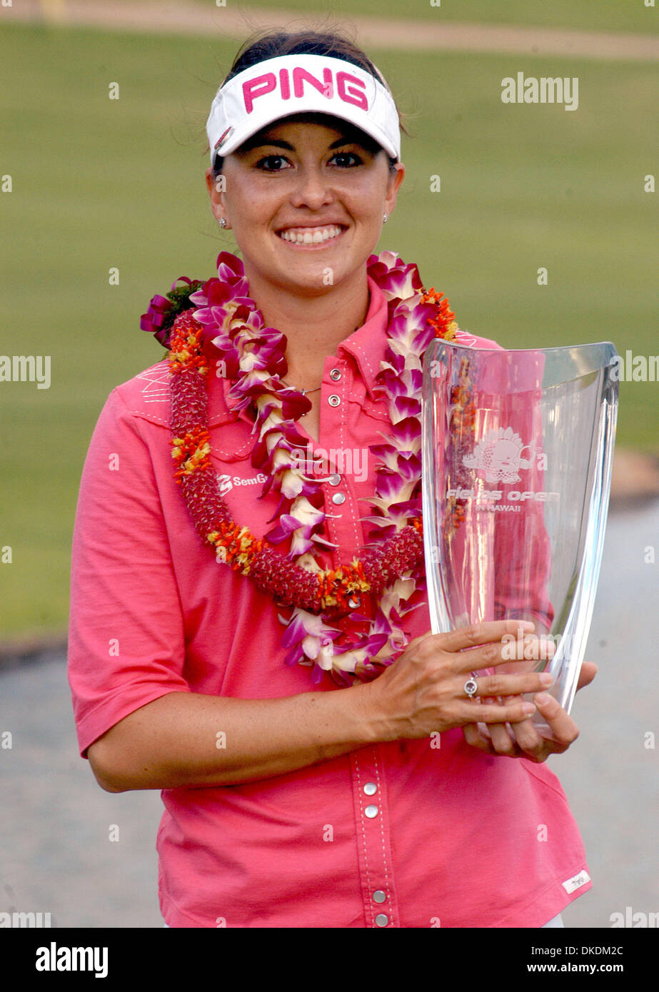 Feb 24, 2007 - Honolulu, HI, USA - STACY PRAMMANASUDH holds a trophy ...