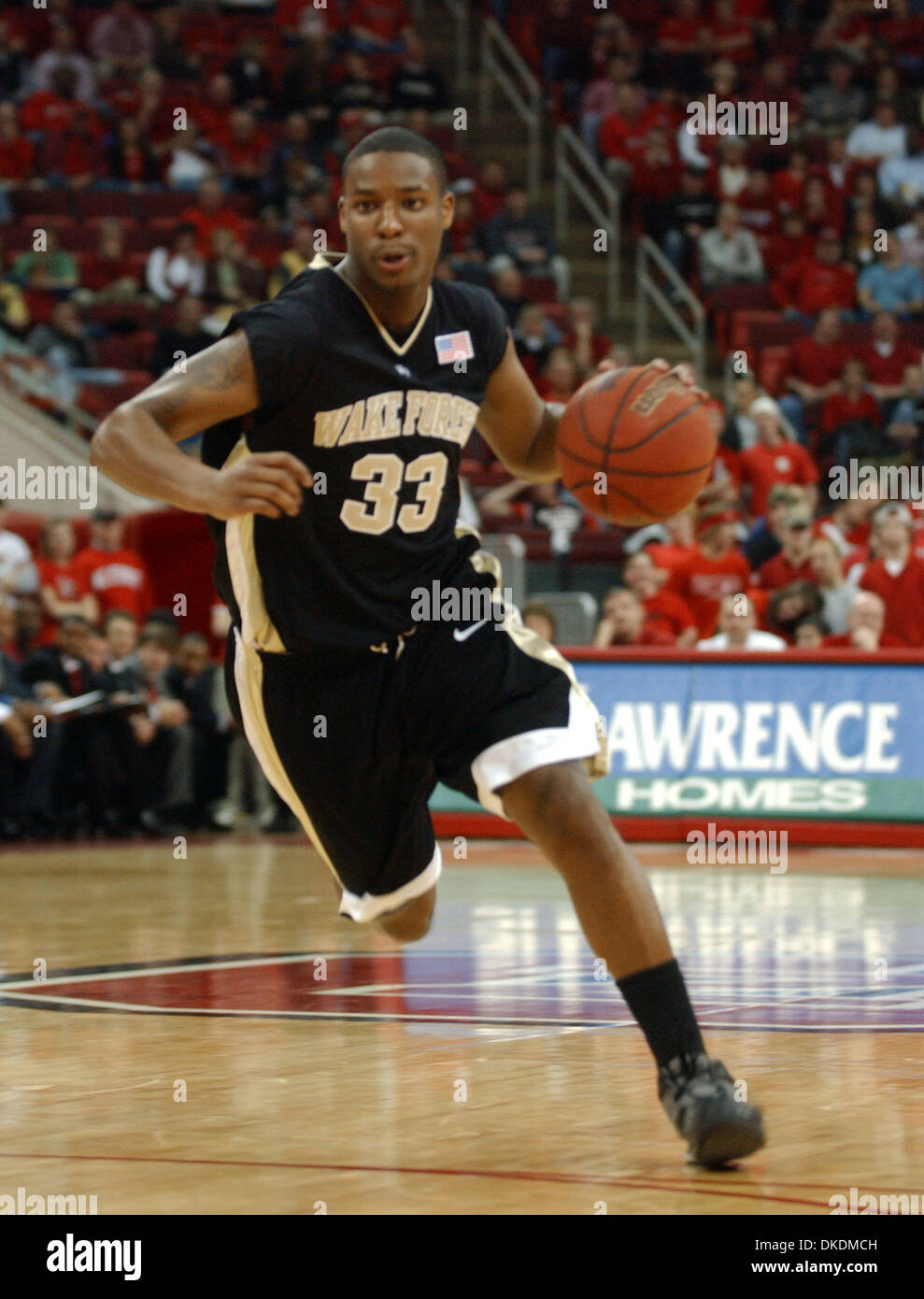 Mar 01, 2007 - Raleigh, NC, USA - NCAA College Basketball Wake Forest ...