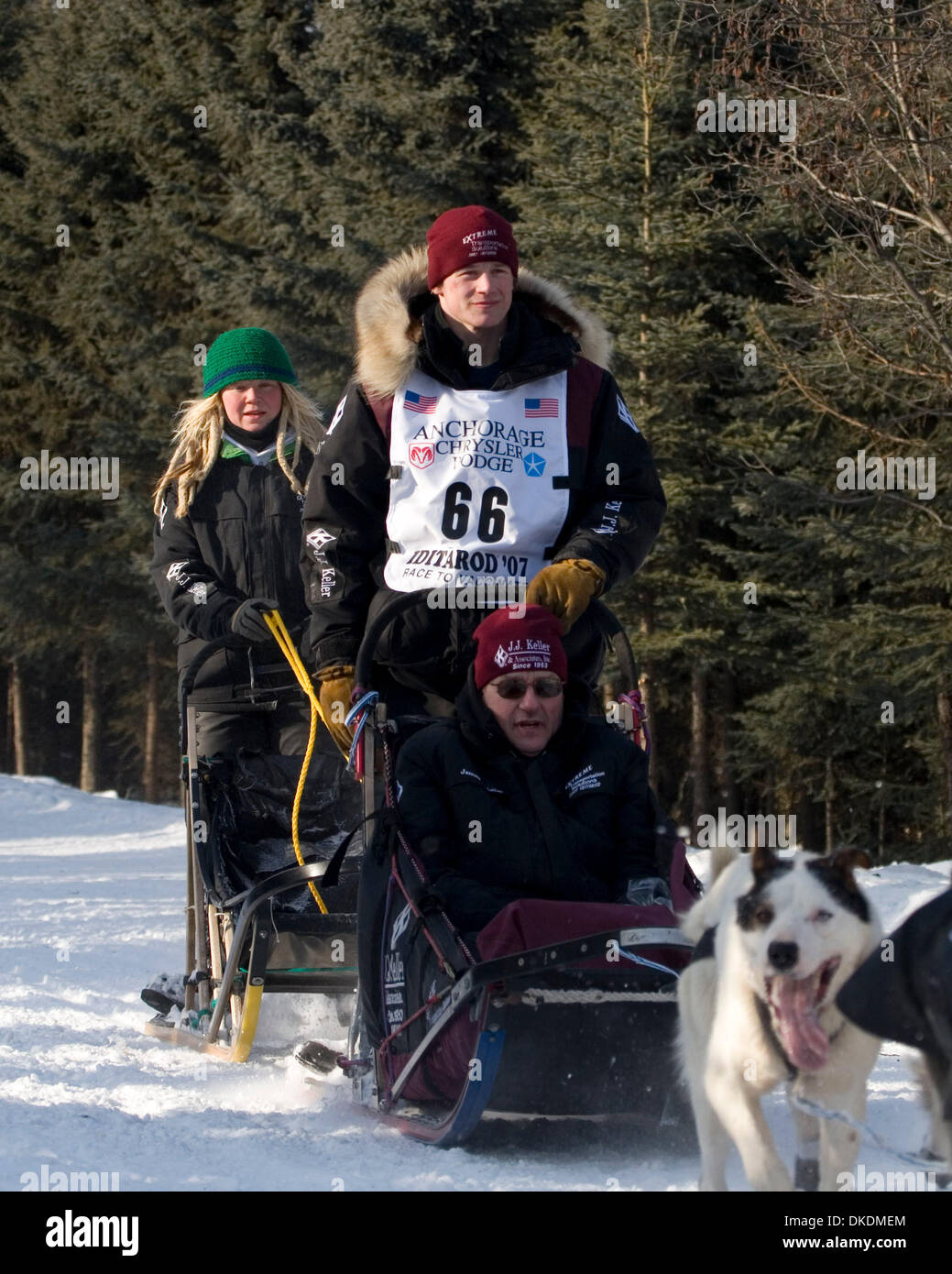 2007 iditarod hi-res stock photography and images - Alamy