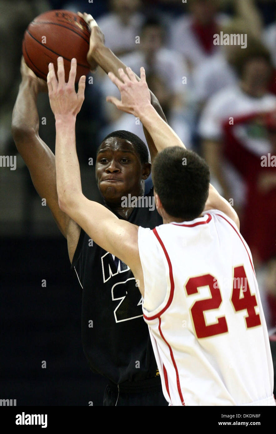Mar 17, 2007 - Stockton, CA, USA - Mitty's #22 COLLIN CHIVERTON looks ...