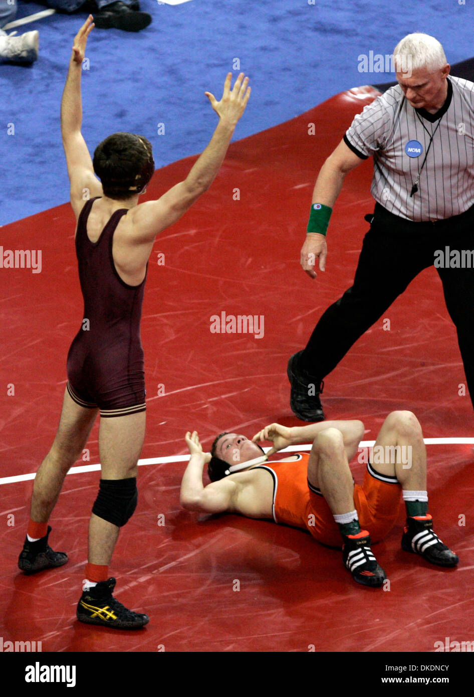 Mar 17, 2007 - Auburn Hills, MI, USA - 2007 NCAA Division 1 Wrestling ...