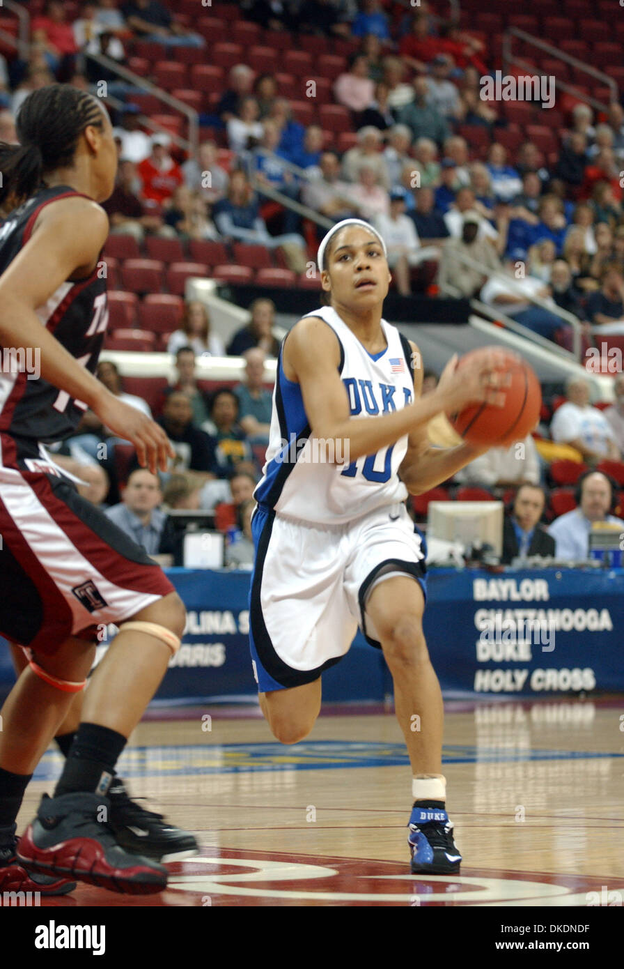 Mar 20, 2007 - Raleigh, NC, USA - Duke Bluedevils (10) LINDSEY HARDING ...
