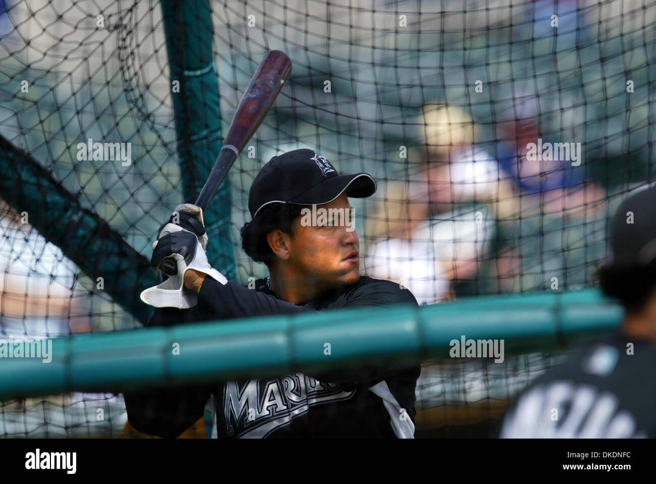 Mar 20, 2007 - Jupiter, FL, USA - Florida Marlins' MIGUEL CABRERA at a ...
