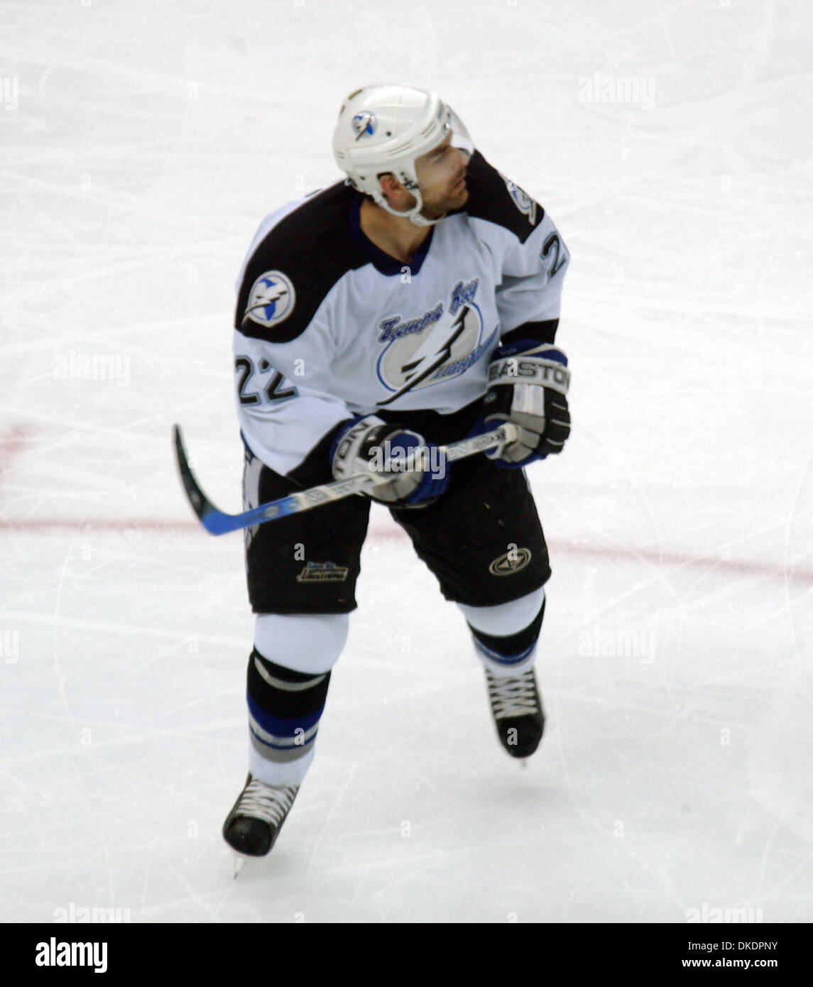 Mar 30, 2007 - Raleigh, NC, USA - NHL HOCKEY: Tampa Bay Lightning (22 ...