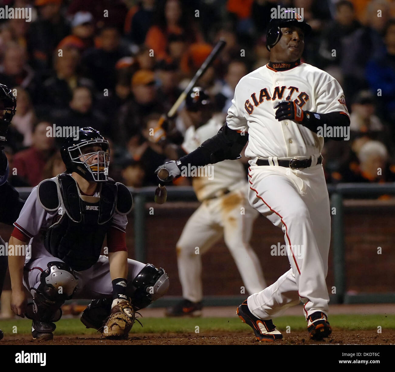 Apr 21, 2007 - San Francisco, CA, USA - San Francisco Giants BARRY ...