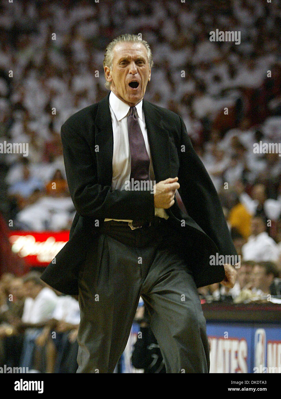 Miami heat coach pat riley hi-res stock photography and images - Alamy