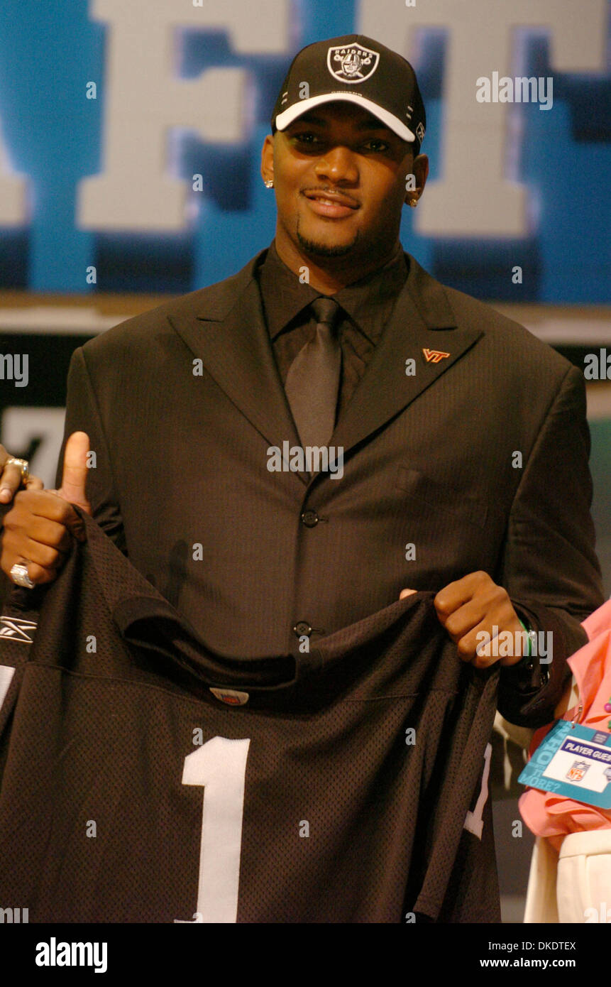 Apr 28, 2007 - Manhattan, NY, USA - JAMARCUS RUSSELL, quarterback from ...