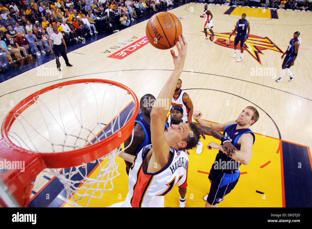 Golden state warriors andris biedrins hi-res stock photography and ...