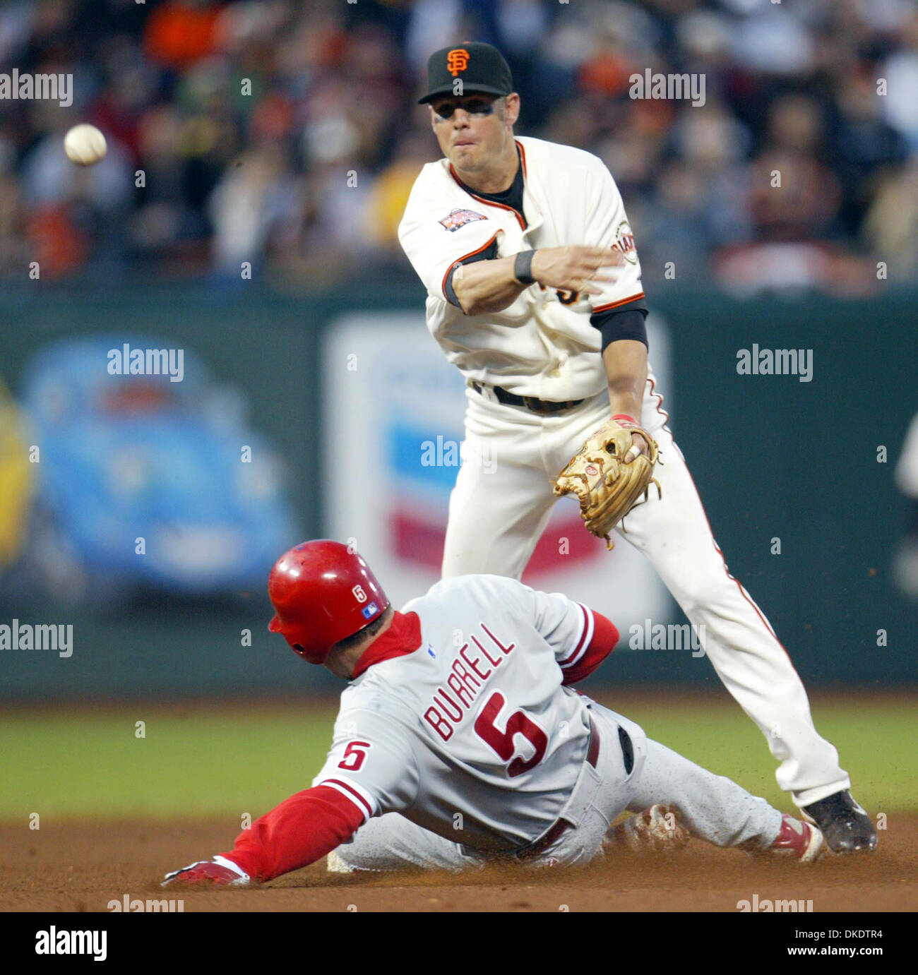 Aaron rowand pat burrell hi-res stock photography and images - Alamy