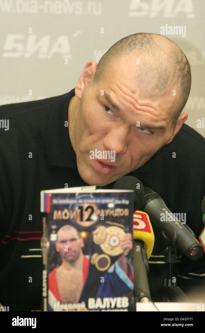 St.Petersburg. Russian WBA heavy weight champion - boxer Nikolai Valuev ...