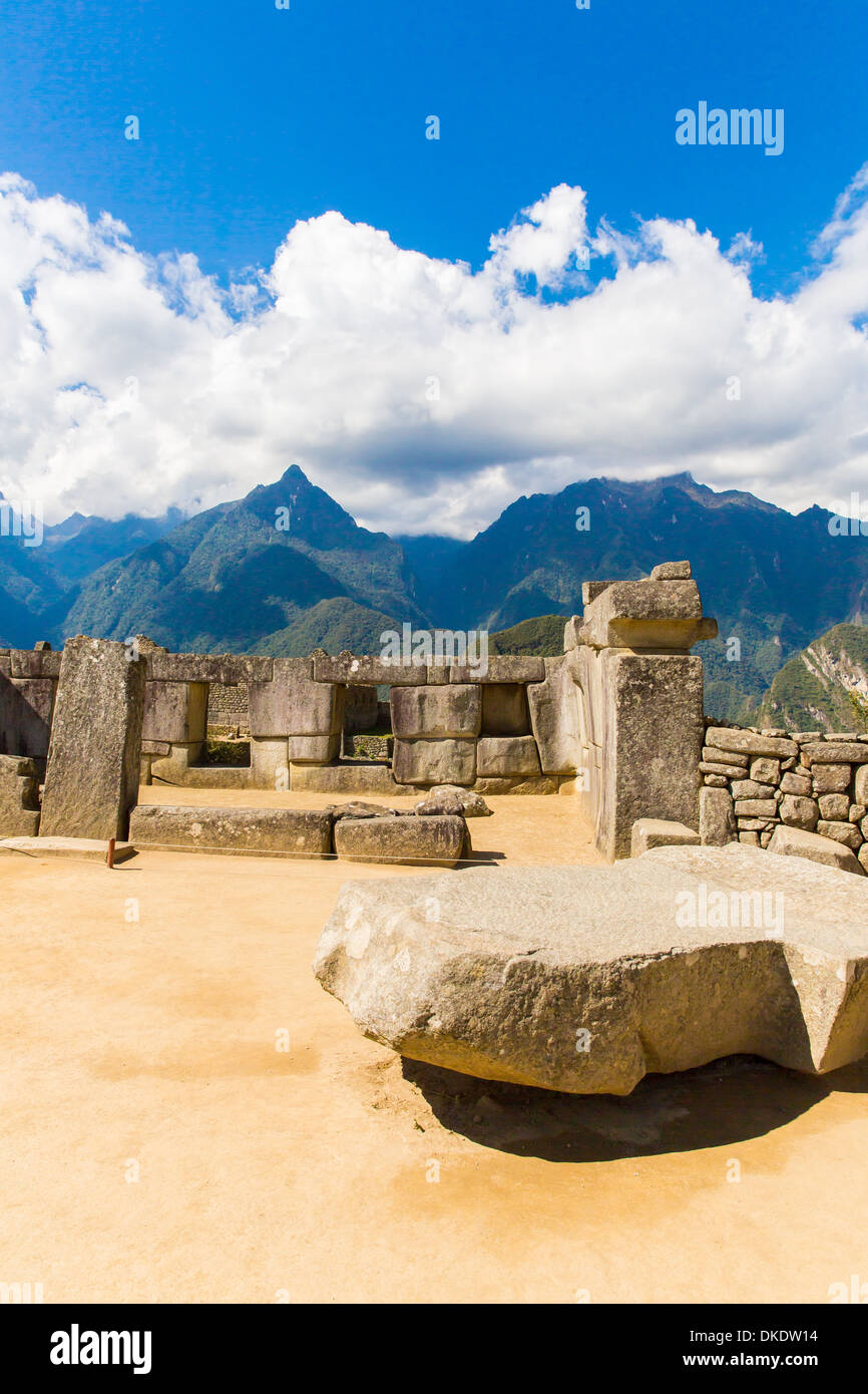 Mysterious city - Machu Picchu, Peru,South America. The Incan ruins and ...